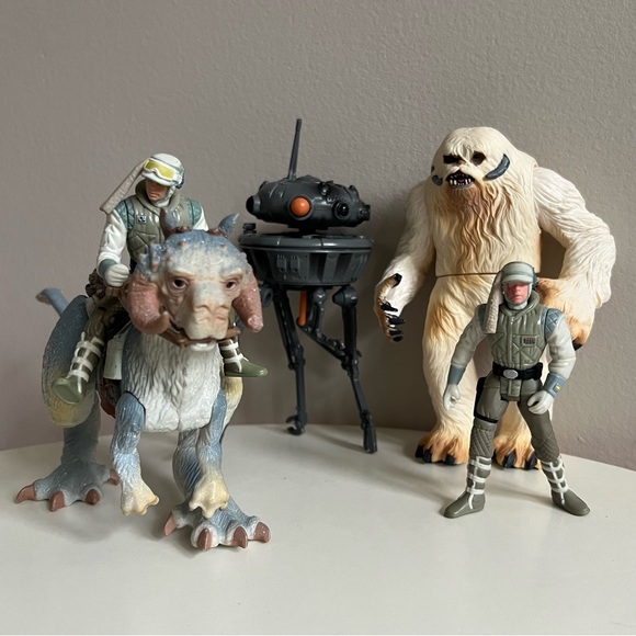 Toys | Star Wars Hoth Tauntaun Wampa And Probe Droid | Poshmark